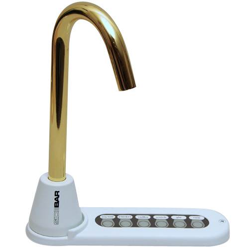Super Sidebar Liquor and Beverage Dispensing System - White Base