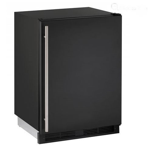 U-Line 24 Built-In Refrigerator/Freezer-Black