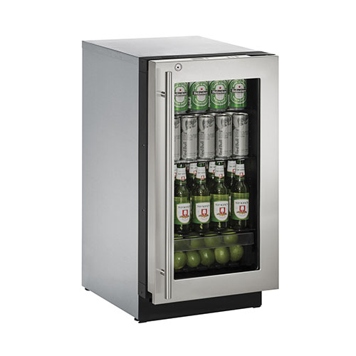U-Line 18 Built-In Refrigerator with Lock-Right Hinge